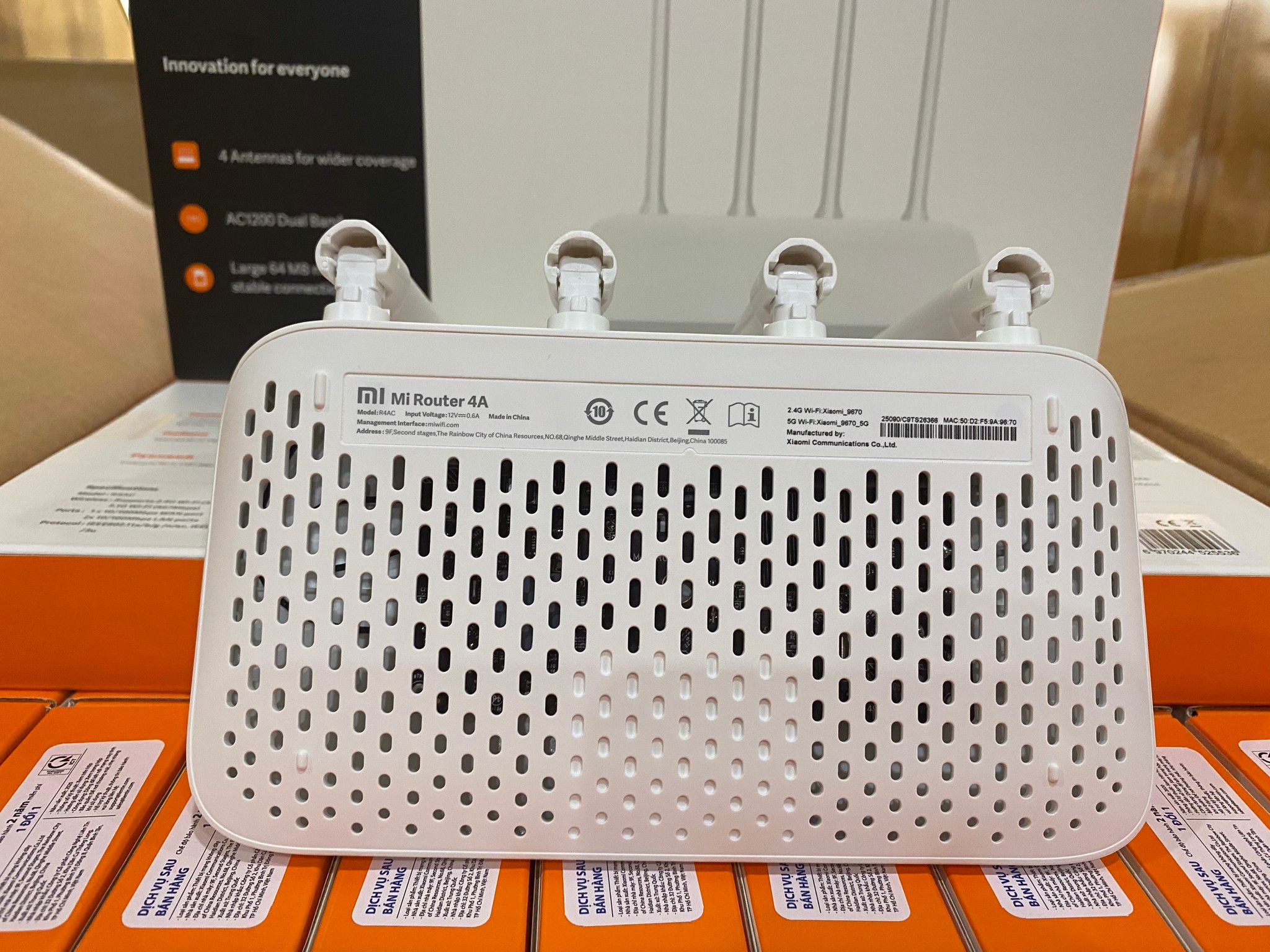Mi Router 4A - Chính hãng nhập khẩu - BH 24 tháng – lientin