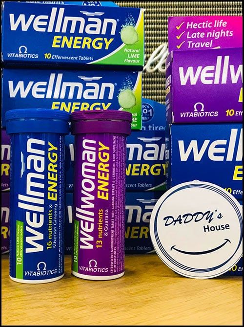 Viên sủi Wellman Energy Lime – Daddy's House