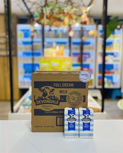 Sữa nước Devondale Fullcream - NK thùng (24 hộp x 200ml) – Daddy's House