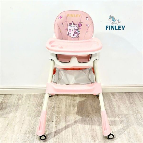 Ghế ăn dặm cho bé gấp gọn Finley Lucas ngả lưng 3 mức, cao thấp 2 mức ...