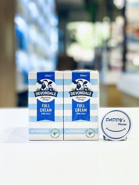Sữa Devondale Fullcream Pure Milk- NĐ lốc (6x200ml) – Daddy's House