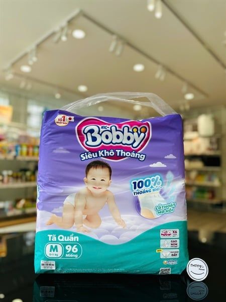 Tã quần Bobby size M 96 miếng (6-11kg) – Daddy's House
