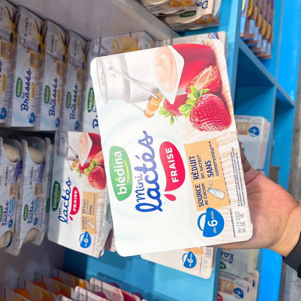Sữa chua Bledina mini lactes vị dâu - CT (6x55g) – Daddy's House