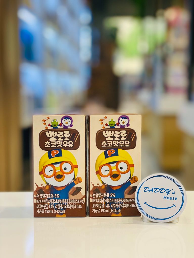 Sữa dinh dưỡng Pororo vị socola 12m+ (190ml) – Daddy's House