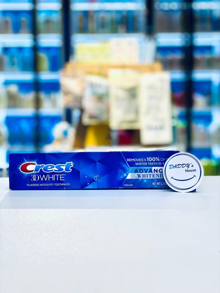 Kem đánh răng Crest 3D White Advanced (147g) – Daddy's House