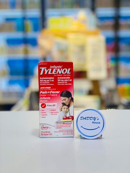 Siro Tylenol Infant's Pain + Fever Cherry (60ml) – Daddy's House