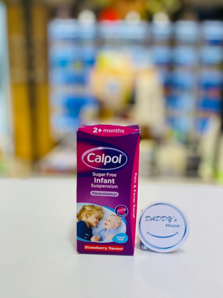 Siro hạ sốt Calpol vị dâu 2m+ (100ml) – Daddy's House