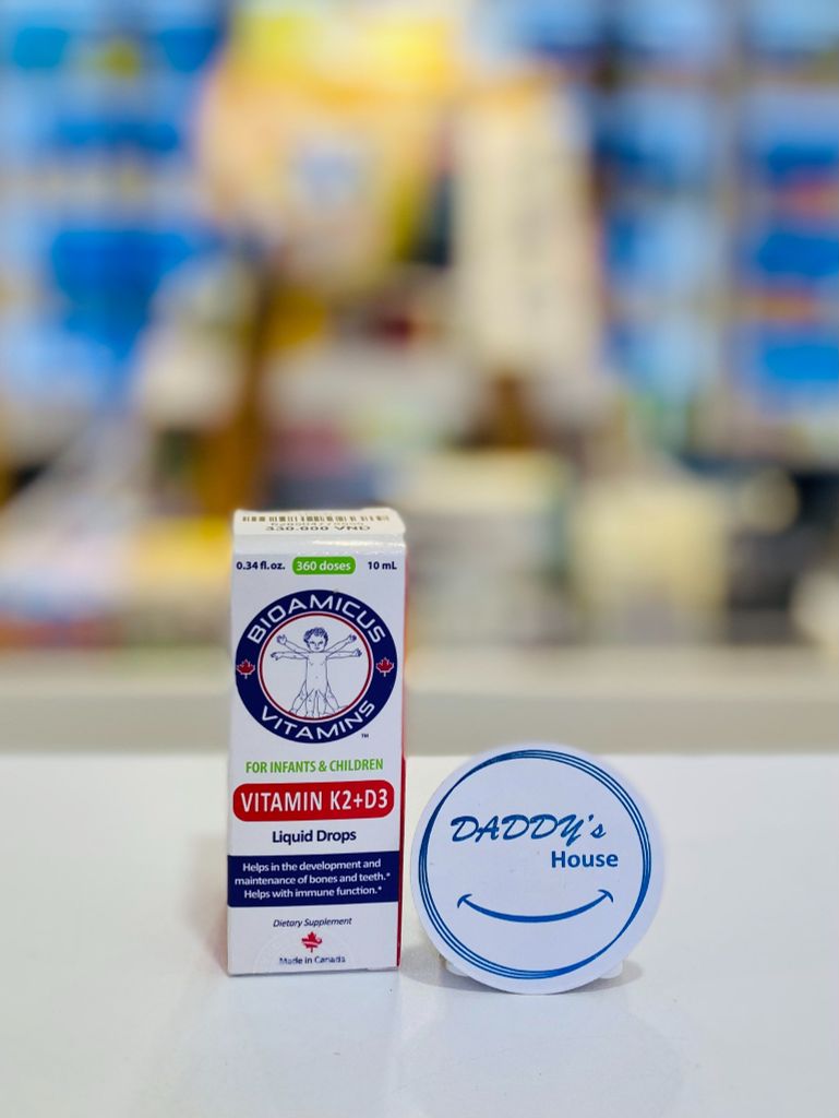 Vitamin D3 & K2 Bioamicus (10ml) – Daddy's House