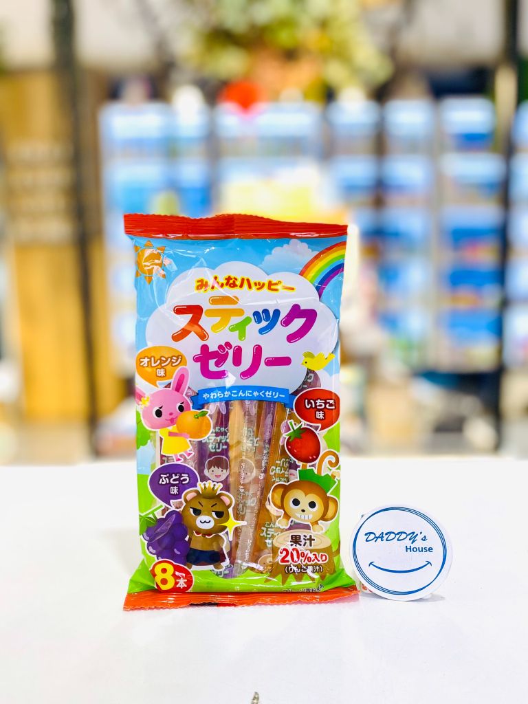Thạch que Ribon vị trái cây mix vị - Nhật (130g) – Daddy's House
