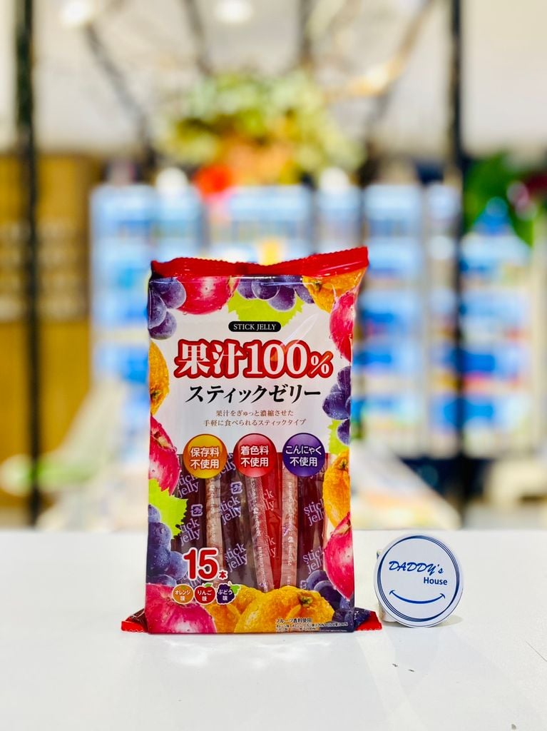 Thạch que 100% nước ép trái cây - Nhật (245g) – Daddy's House