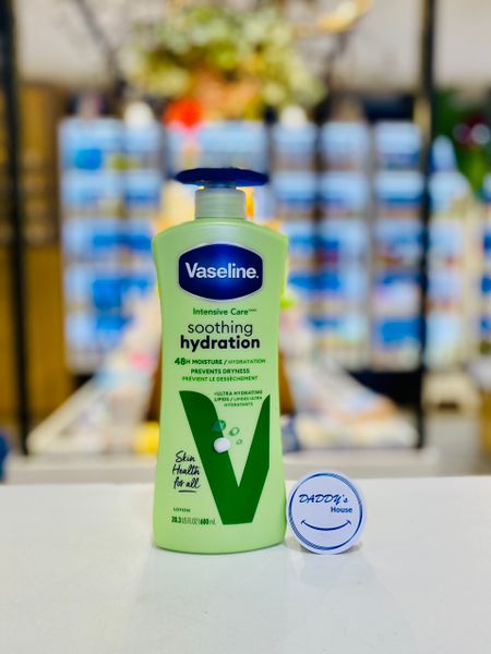 Dưỡng thể Vaseline Intensive Care Soothing Hydration (600ml) – Daddy's ...