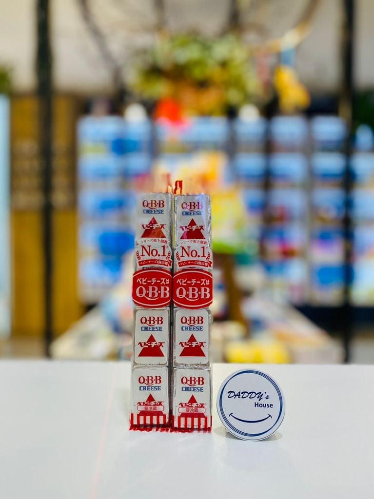 Phô mai QBB Baby hương tự nhiên - 4V (1V tiêu chuẩn 13,5g) – Daddy's House