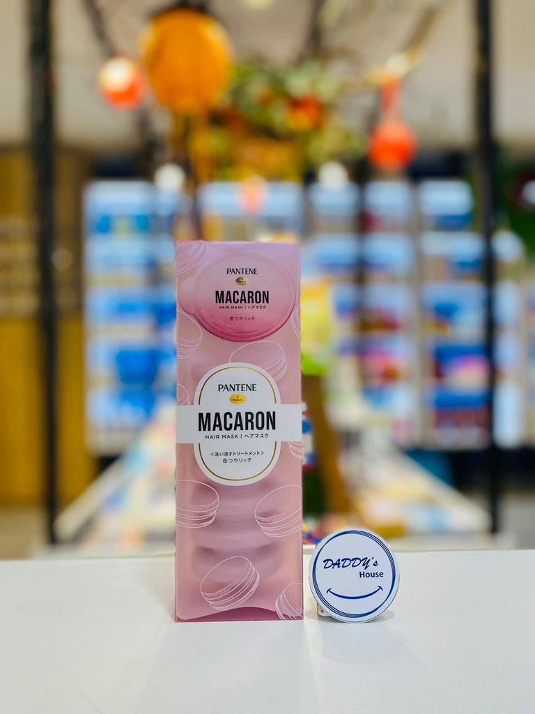 Mặt nạ hấp ủ tóc Pantene Macaron Hair Mask - tóc nhuộm (8 x 12ml ...