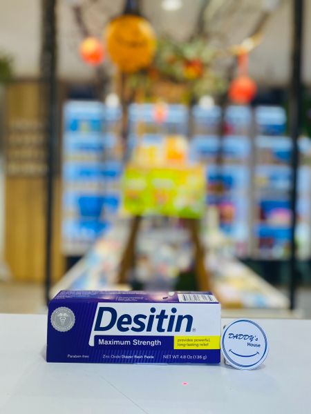 Kem trị hăm tã Desitin Maximum Strength Baby Rash Cream (136g) – Daddy ...