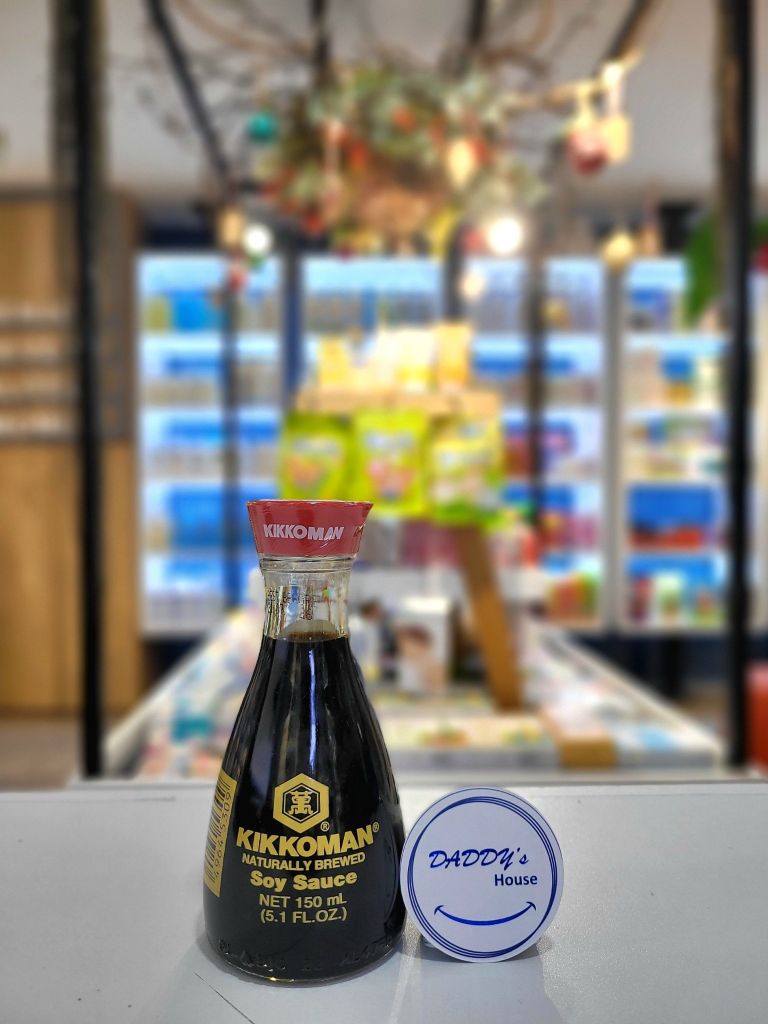 Nước tương Kikkoman chai thủy tinh (150ml) – Daddy's House