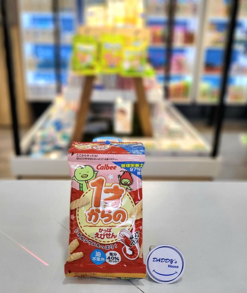 Bánh snack Calbee Kappa Ebisen hương vị tôm từ 1 tuổi (4x8g) – Daddy's House
