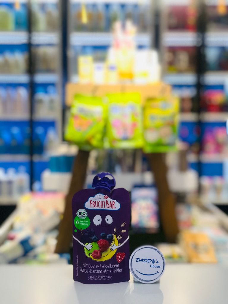 Táo, chuối, nho, v.quất, mâm xôi và yến mạch hữu cơ Fruchtbar 6th (100 ...