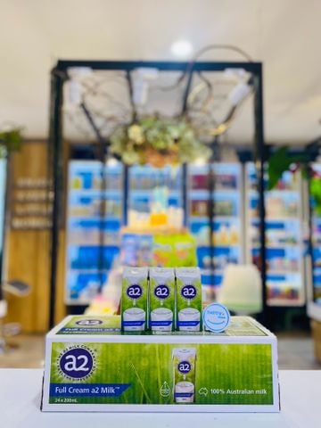Sữa tươi nguyên kem tiệt trùng A2 Fullcream Milk (24 hộp x 200ml) – Daddy's House