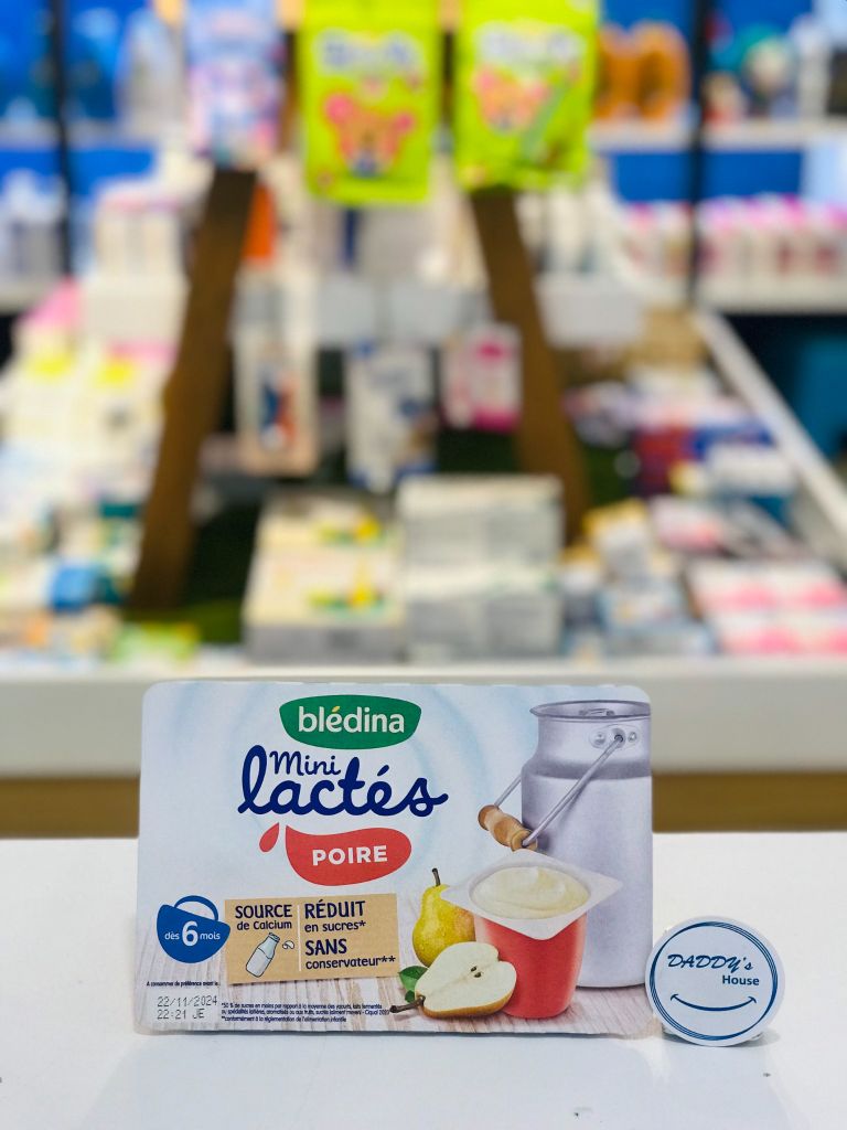 Sữa chua Bledina mini lactes vị Lê - CT (6 x 55g) – Daddy's House