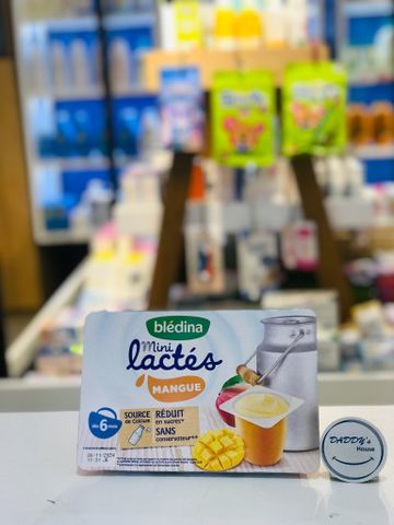 Sữa chua Bledina mini lactes vị xoài 6th - CT (6x55g) – Daddy's House