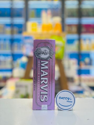 Kem đánh răng Marvis Sensitive Gums Gentle Mint (75ml) – Daddy's House