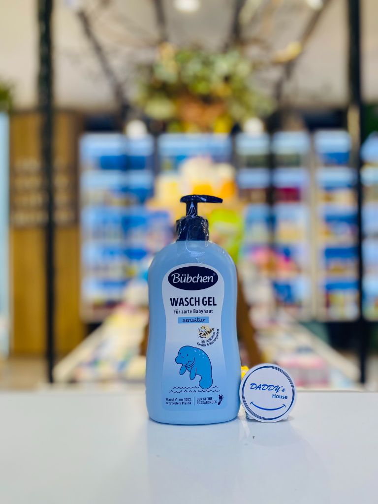 Gel tắm Bubchen với hoa cúc và protein lúa mì - da nhạy cảm (400ml) – Daddy's House