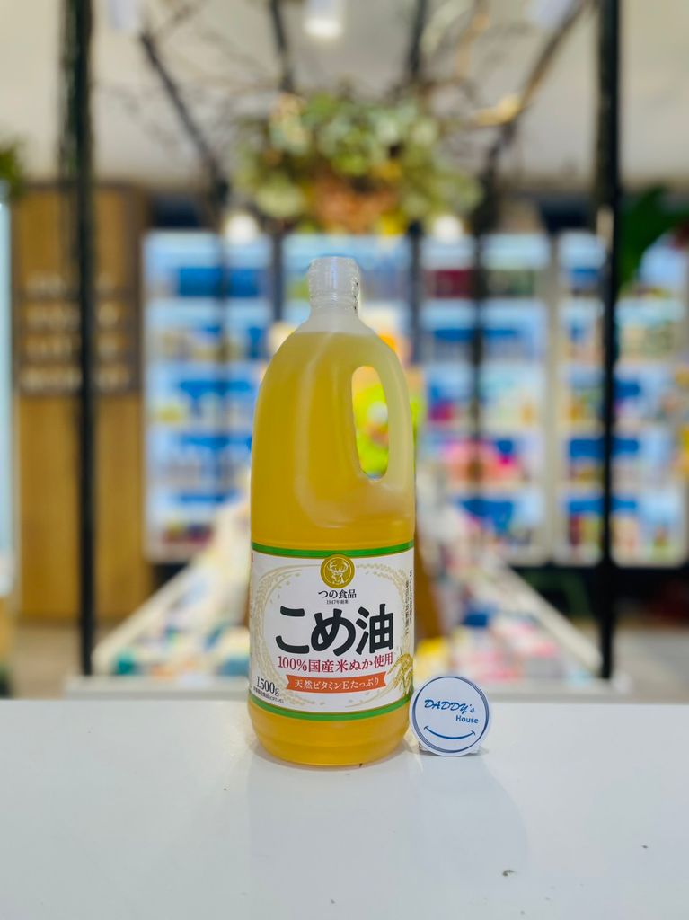 Dầu gạo nguyên chất Tsuno (1500g) – Daddy's House