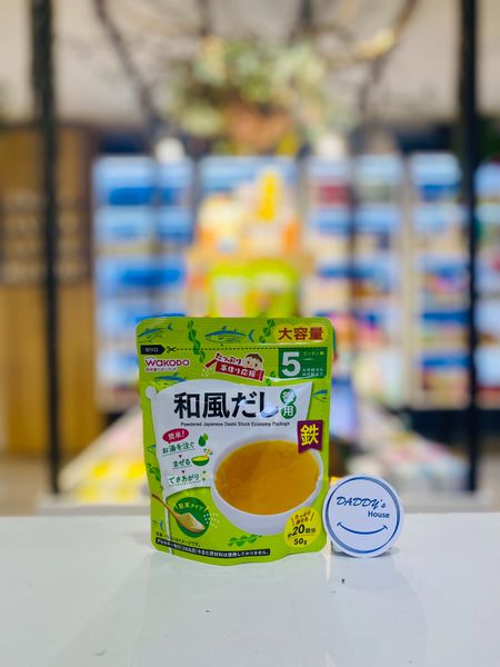 Bột nêm dashi Wakodo vị cá ngừ, tảo bẹ 5th (50g) – Daddy's House