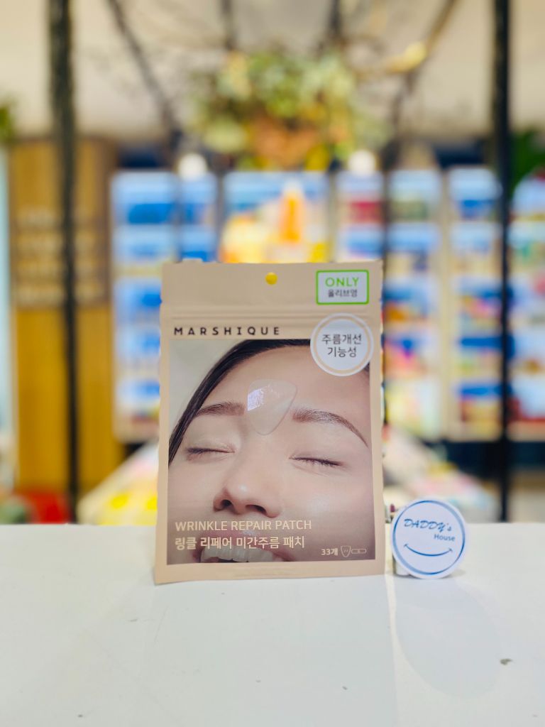 Miếng dán xóa nhăn vùng giữa hai lông mày Marshique (33 miếng) – Daddy's House