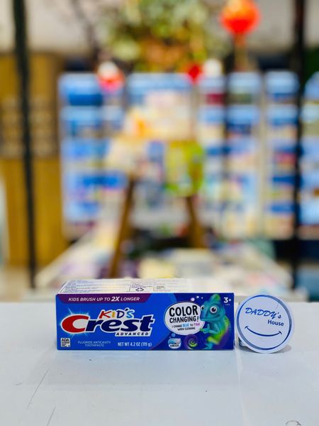 Kem đánh răng Kid's Crest Advanced Color Changing - 3 tuổi (119g ...