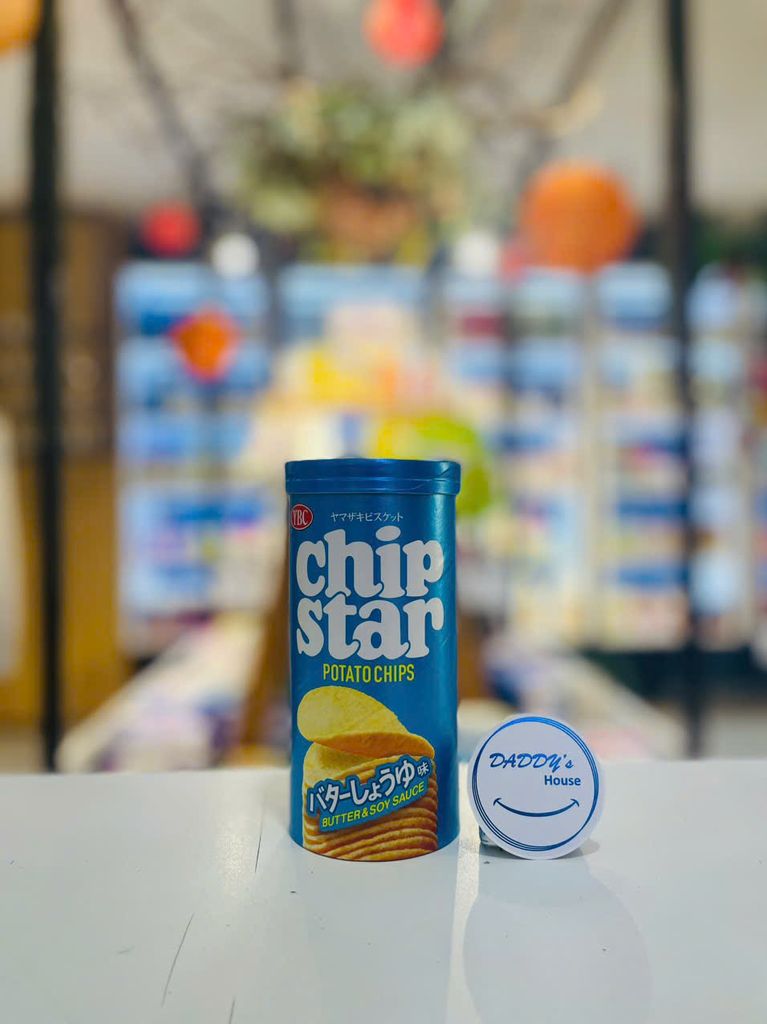 Snack khoai tây Chip star vị bơ & nước tương Nhật (45g) – Daddy's House