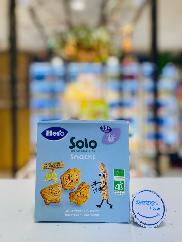 Bánh quy hữu cơ Hero Baby Biscuit Solo Animal - 12th (100g) – Daddy's House