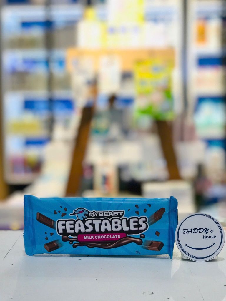 Thanh socola Mr Beast Feastables Milk Chocolate (60g) – Daddy's House