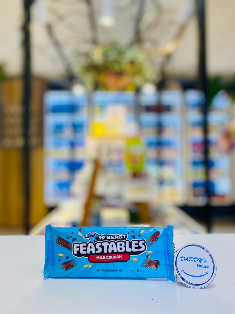 Thanh socola Mr Beast Feastables Milk Crunch (60g) – Daddy's House