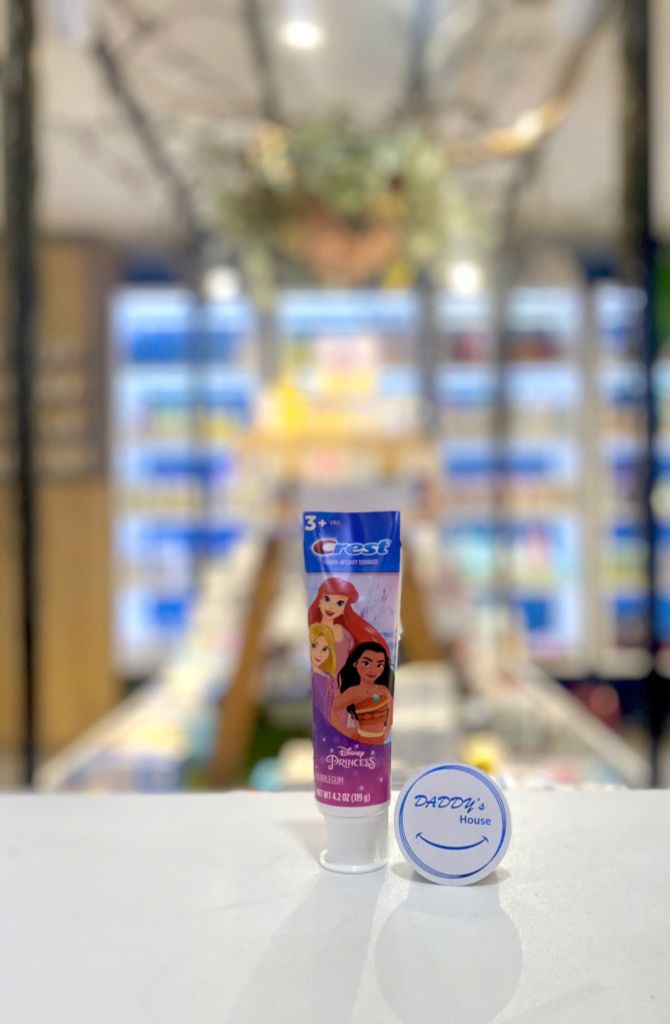 Kem đánh răng Crest Disney Princess - Bubblegum - 3 tuổi (119g) – Daddy ...
