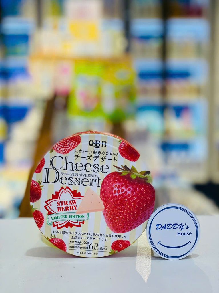 Phô mai QBB vị dâu - 6 miếng (90gr) – Daddy's House