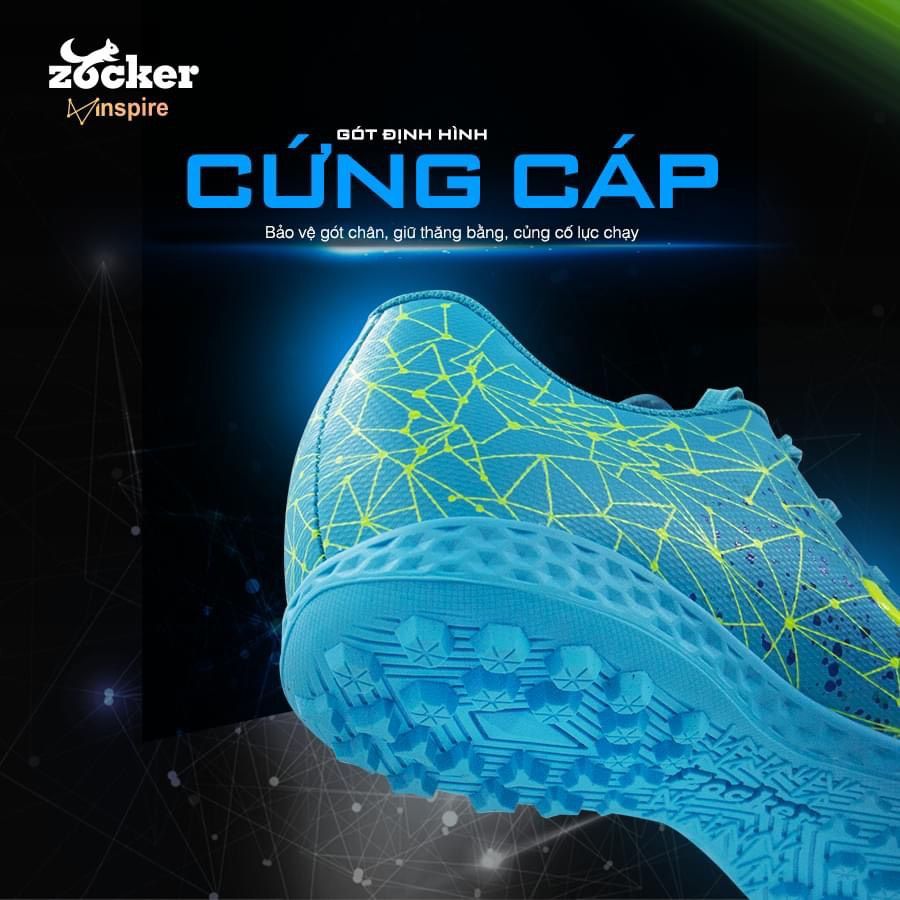 Giày đá banh cỏ nhân tạo Zocker Inspire Blue – ETDA