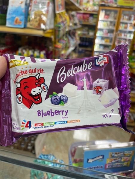 Blueberry Flavor Belcube La Vache Quirit 78g - MOONMILK – MOONMILK ...