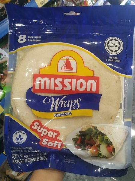 MW- Roti Tortillas Wraps Original Mision 360g T6 – MOONMILK - PREMIUM ...