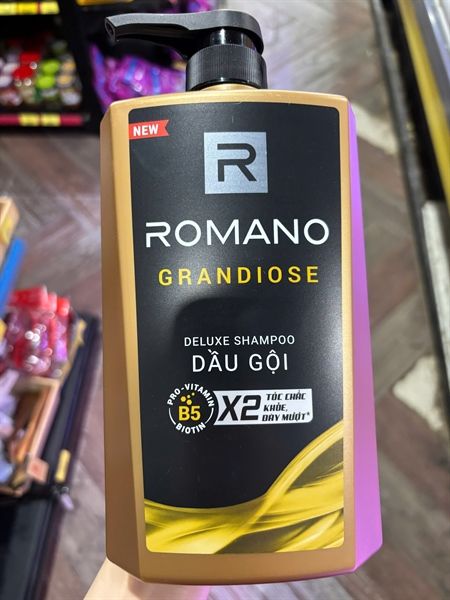 Shampoo Grandiose Romano 650g - Moonmilk – MOONMILK - PREMIUM IMPORTED ...