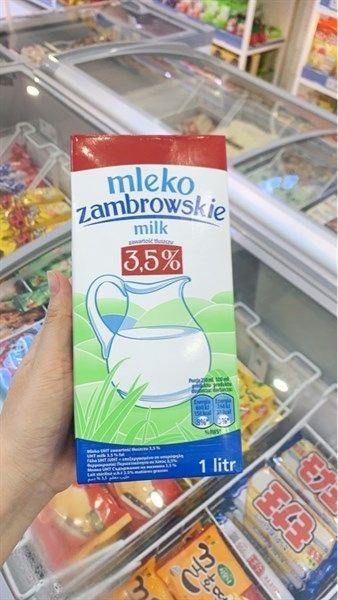DA.M.F- Full Cream Pure Milk Mleko Zambrowskie 3.5% 1L T9 – MOONMILK ...