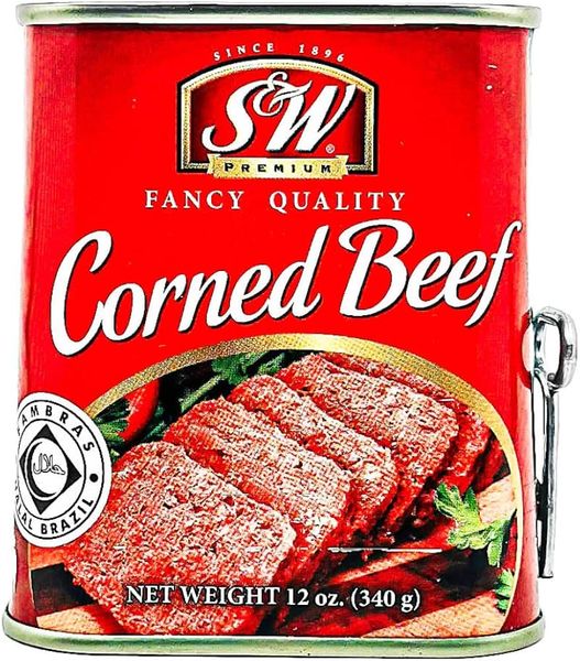 CA- Corned Beef S&W 340g – MOONMILK - PREMIUM IMPORTED FOOD MARKET