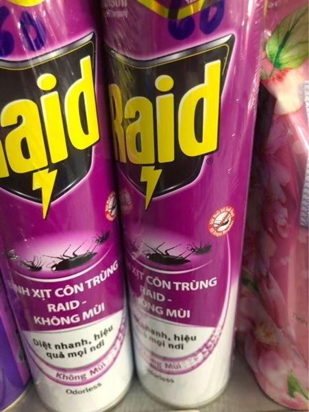 PU- Odorless Insect Spray Raid 520ml T7 – MOONMILK - PREMIUM IMPORTED ...