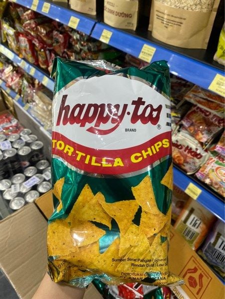 Cheddar Cheese Tortilla Chips Happy Tos 160g - Moonmilk – MOONMILK ...