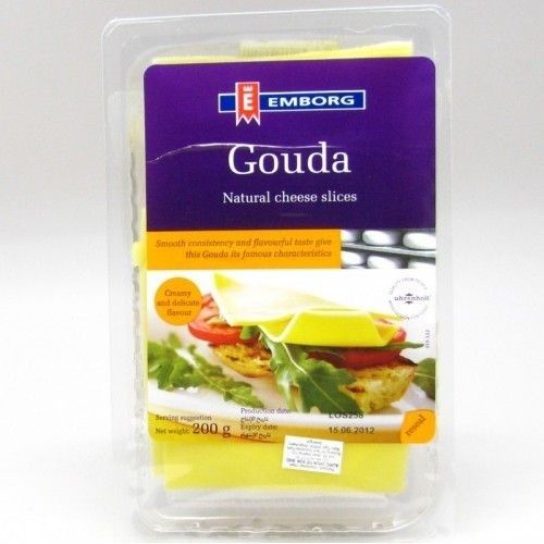 Sliced Gouda Emborg FIDM 48% 150g - Moonmilk – MOONMILK - PREMIUM ...