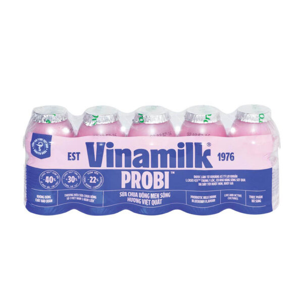 Blueberry Flavor Drink Yogurt Probi Vinamilk 65ml - Moonmilk – MOONMILK ...