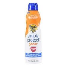 PU- Sun Spray Simply Protect Sport Sensitive Banana Boat PA++++ SPF50 ...
