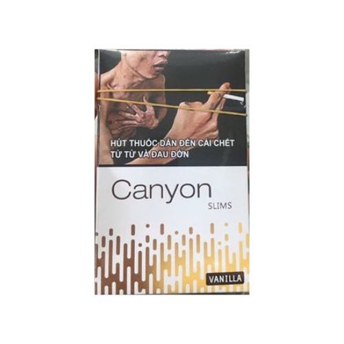 Filter Cigarette Canyon Slims Vanilla - MOONMILK – MOONMILK - PREMIUM ...