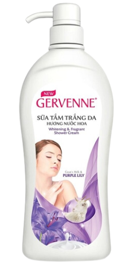 Sữa tắm Gervenne 900g - Purple Lily Body Shower Gervenne 900g-Moonmilk ...