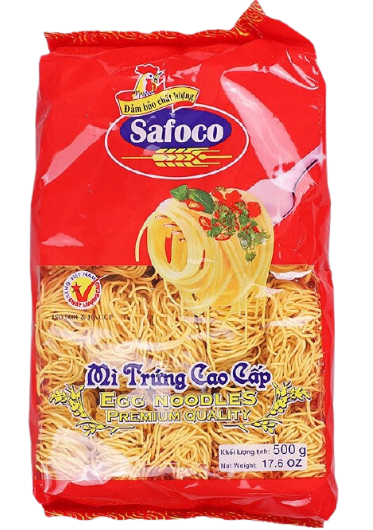 Mì Trứng Safoco - Safoco Egg Noodles 500g (Sợi nhỏ) - Moonmilk ...